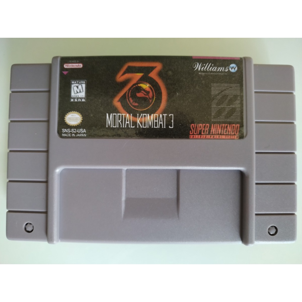Mortal Kombat 3 para Super Nintendo Snes | Shopee Brasil
