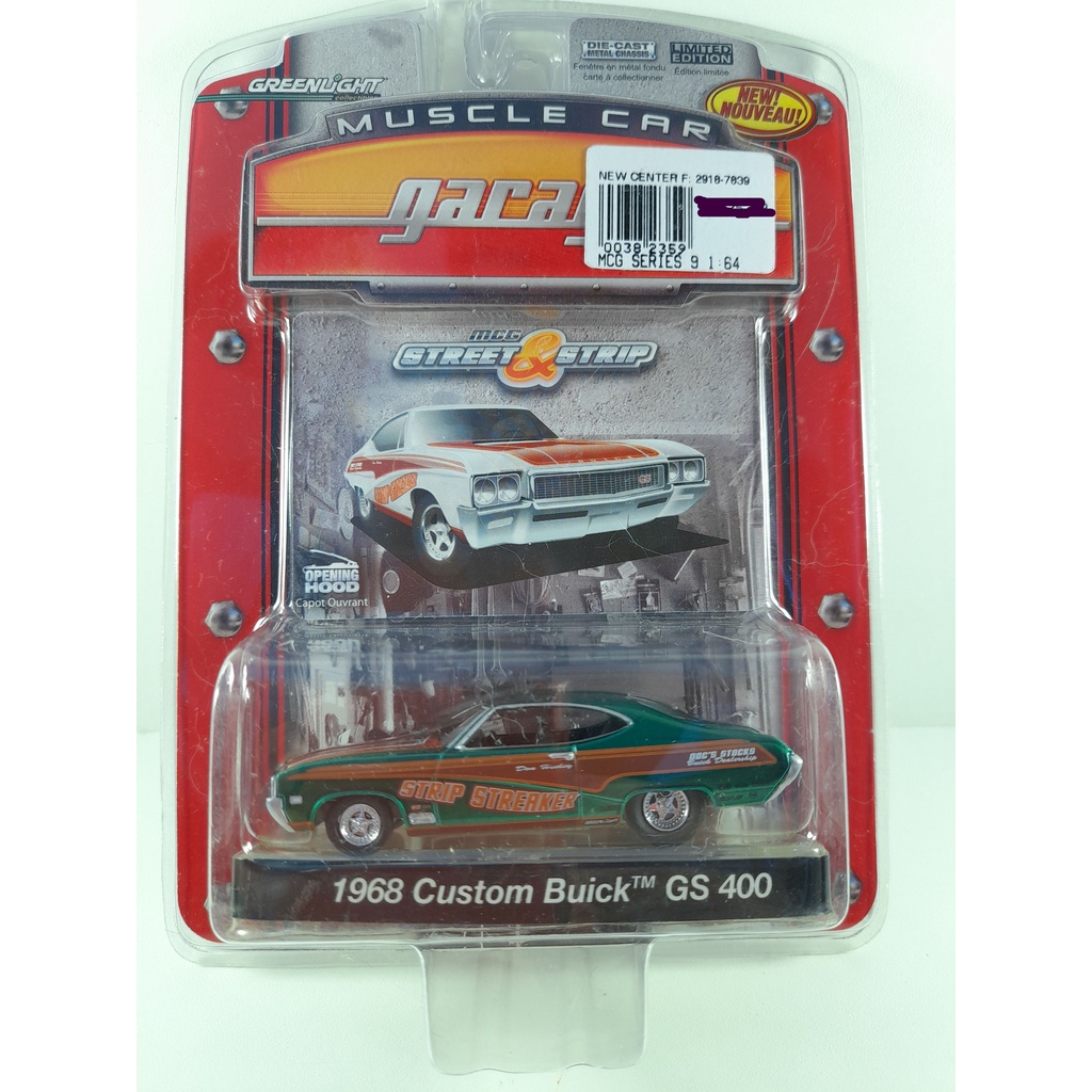 MMZ 668 - Greenlight - Muscle Car Garage S9 - 1968 Custom Buick GS 400 ...