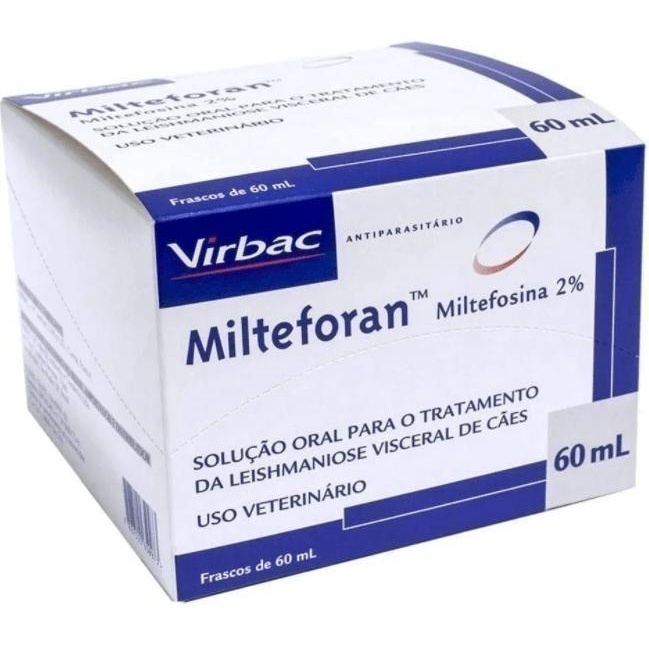 Milteforan 60ml - Virbac - O único produto aprovado para tratamento da ...