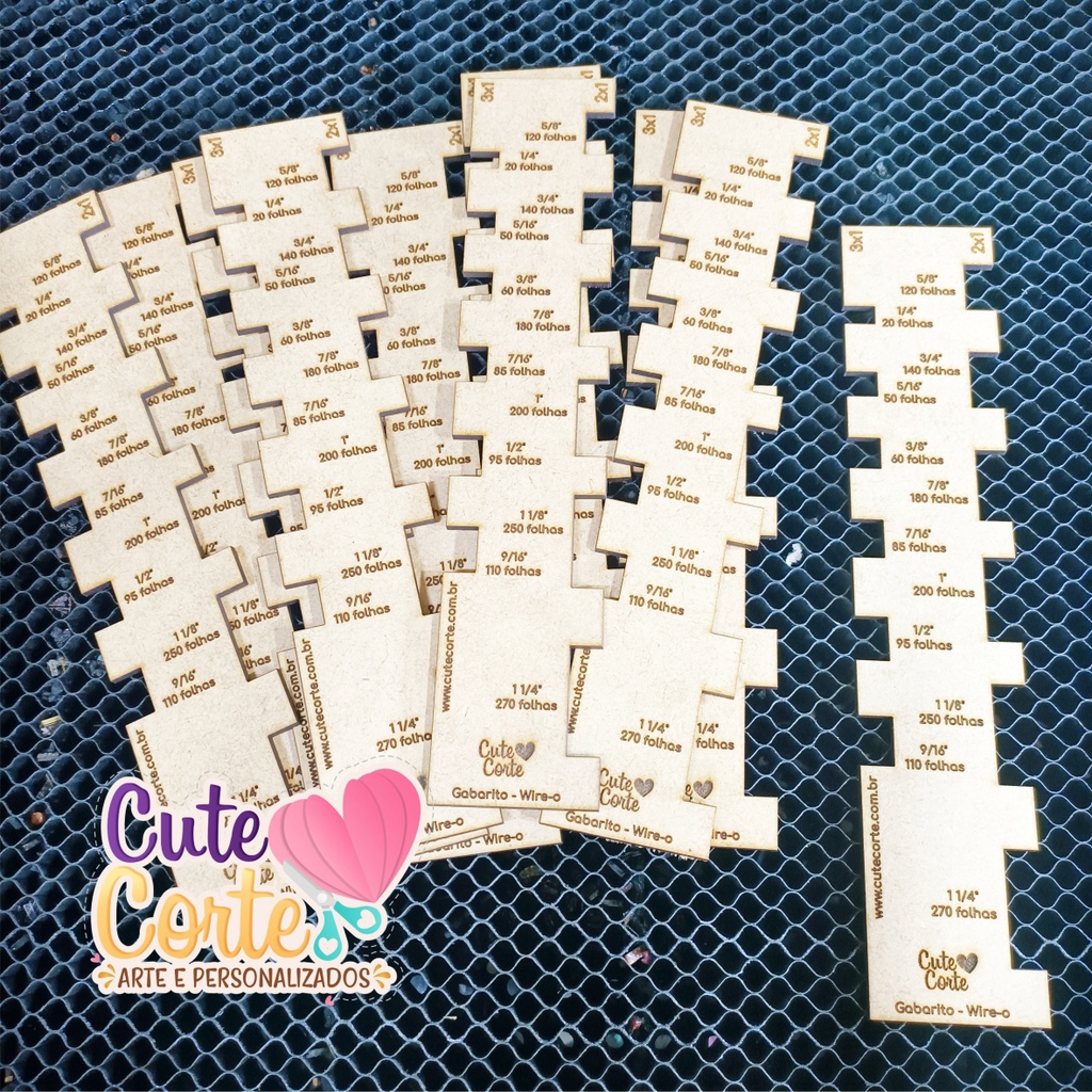 Gabarito de Wire-o - Tamanho Wire-o x Quantidade de Folhas | Shopee Brasil
