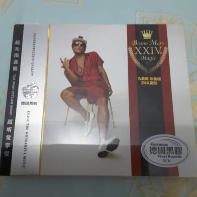 Álbum Bruno Mars Xxivk Magic (Vinil) Edição Limitada Import Original Cd ...