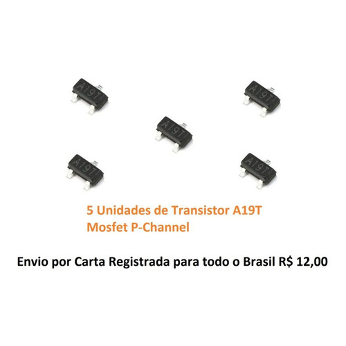 5x Transistor A19t Ao3401 Original Smd | Shopee Brasil