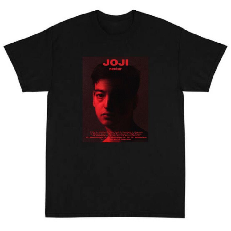 Camiseta Joji Nectar Tracklist | Shopee Brasil