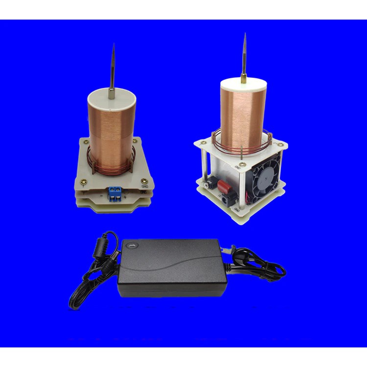 Bobina De Tesla + Receptor De Energia Wireless + Fonte 24v | Shopee Brasil