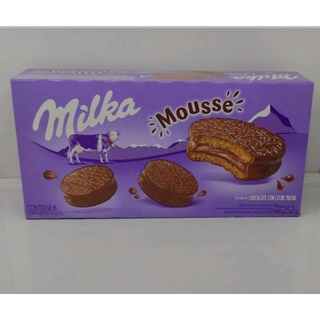 Milka Mousse - Alfajor Argentino Recheio Tipo Mousse (252g) Caixa com ...