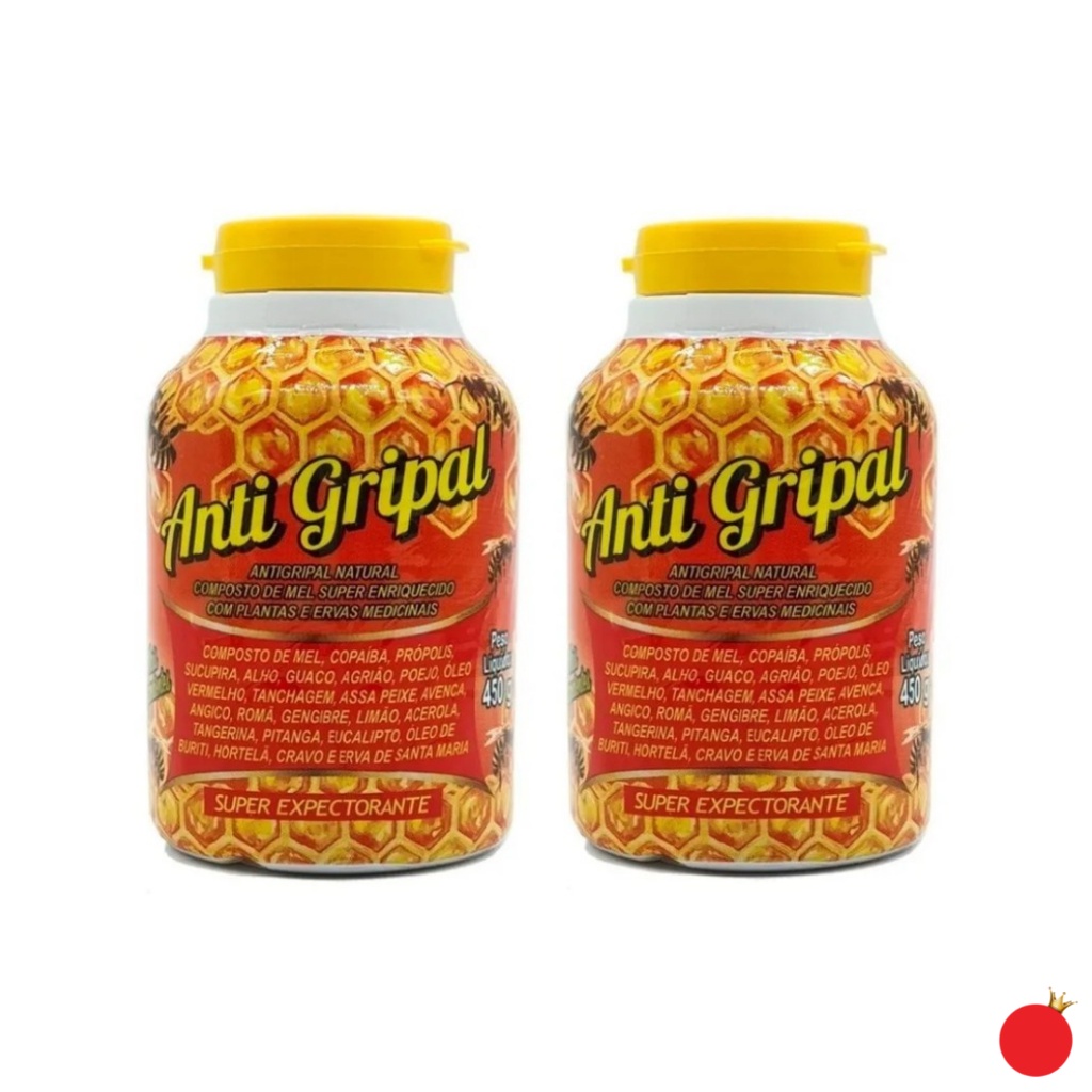 Kit 12 Mel Antigripal Natural Xarope Megamel- Atacado Revenda | Shopee ...