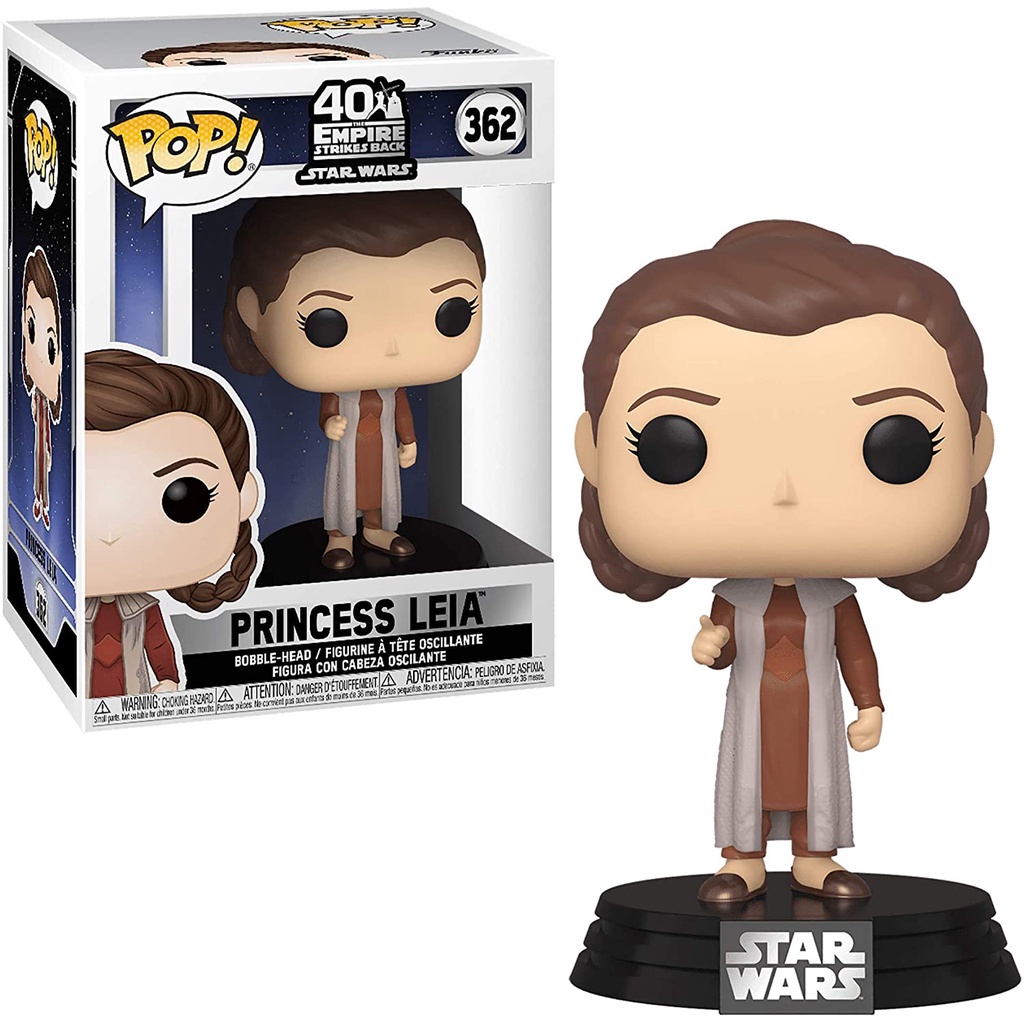 Boneca Funko Pop - Princess Leia 362 - Star Wars - Original | Shopee Brasil