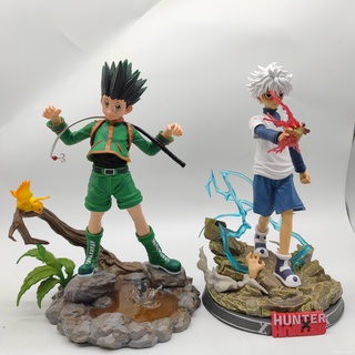 27cm Hunter x Gon Freecss & amp ; Killua Zoldyck Anime Em PVC Action ...