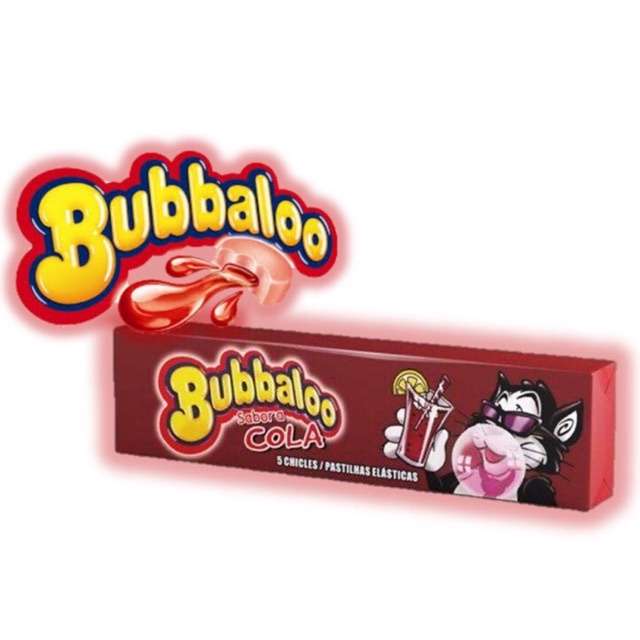 Chiclete Bubbaloo Cola - 38g | Shopee Brasil