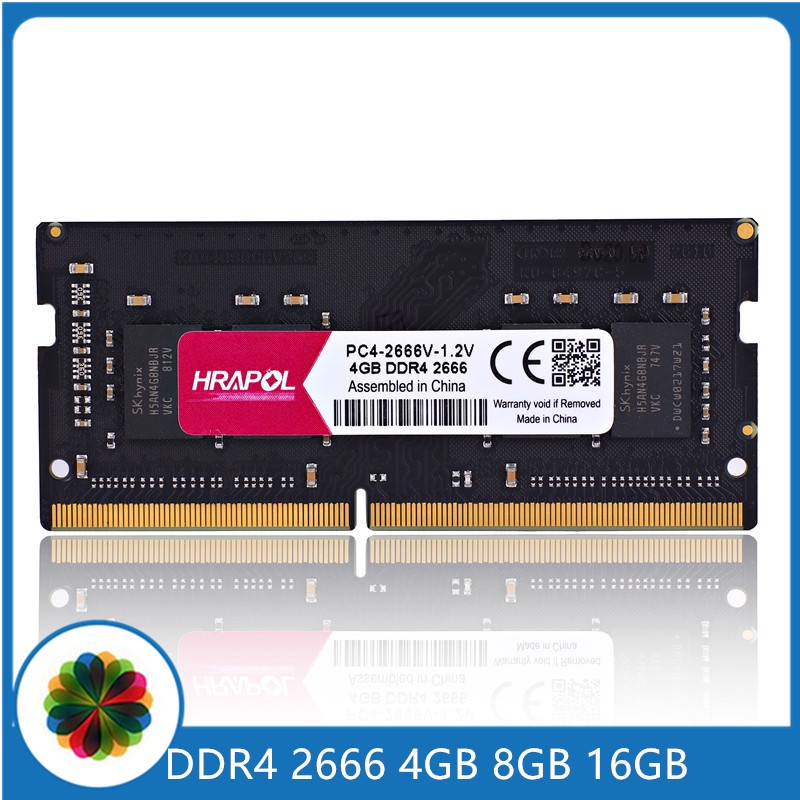 HRAPOL Laptop 2666V Ram DDR4 4GB 8GB 16GB ram 2666mhz computer memory ddr4 PC4-2666 4G 8G 16G ...