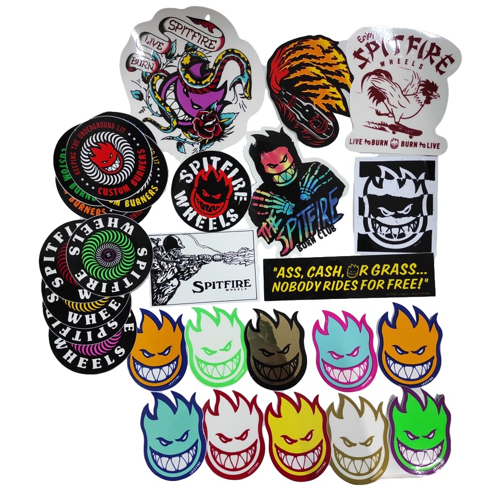 Adesivos Marca Skate Spitfire Black Sheep Sticker Pequeno Barato ...