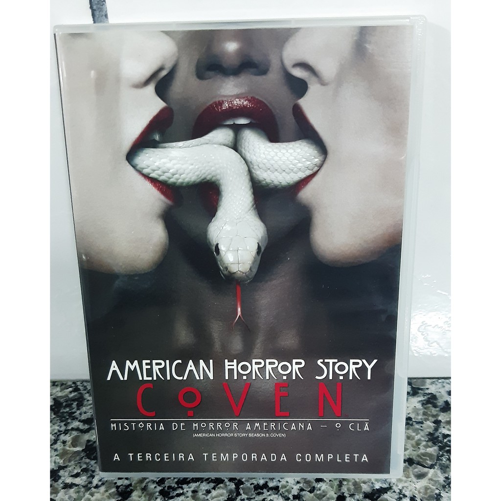 American Horror Story - Coven 4 Dvds | Shopee Brasil