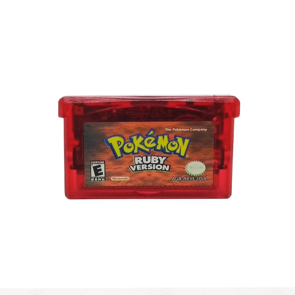 Pokémon Ruby Game Boy Advance e Nintendo DS | Shopee Brasil