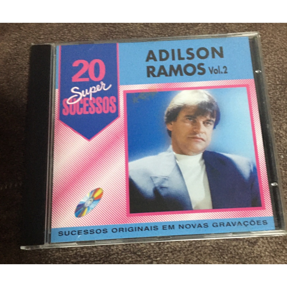 Cd Adilson Ramos - Vol.2 - 20 Super Sucessos | Shopee Brasil