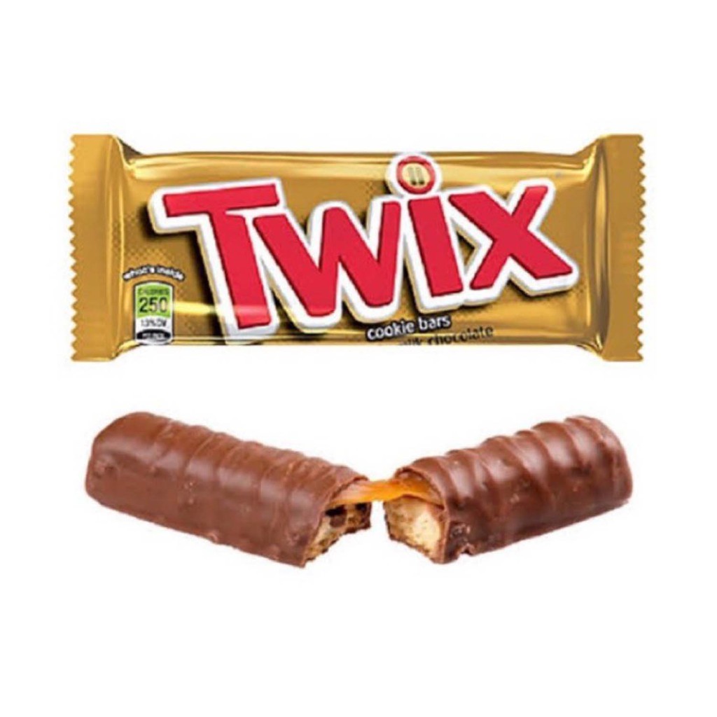 Chocolate Twix Barrinha Original 15g | Shopee Brasil