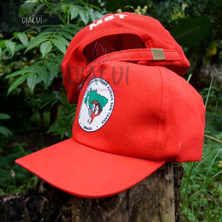 Boné do mst Vermelho Clássico - Original MST | Shopee Brasil