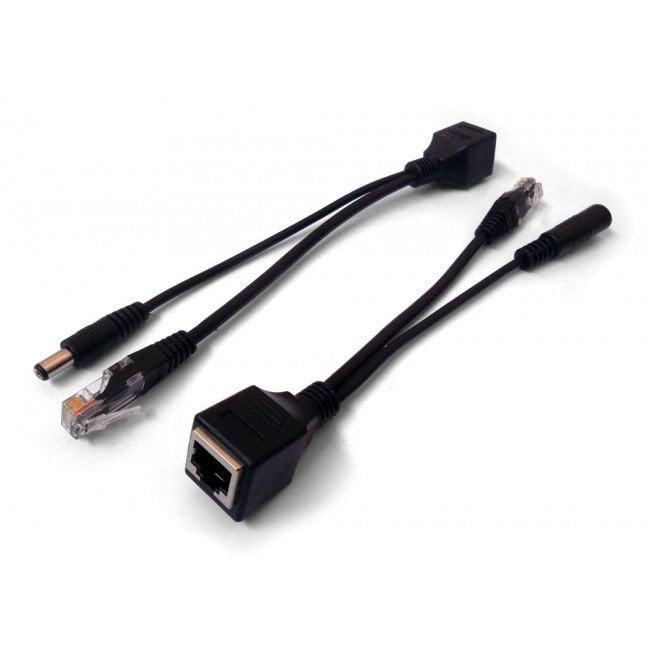 Adaptador Poe Rj45 Injetor (power Over Ethernet) Para 30m | Shopee Brasil