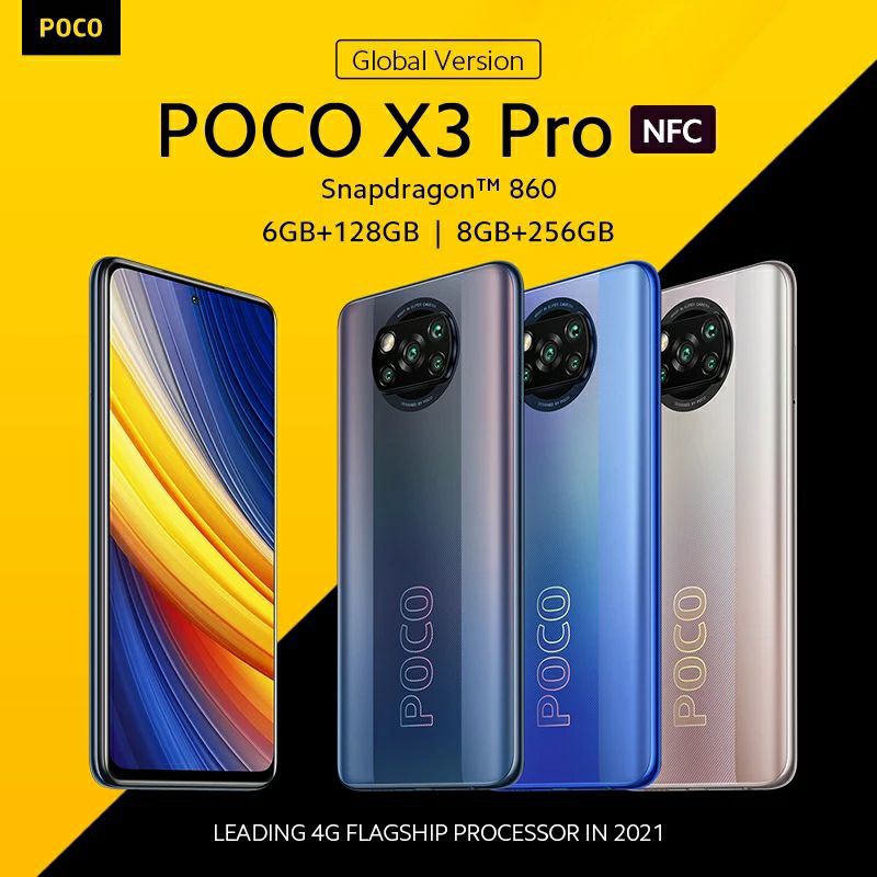 XIAOMI - POCO X3 PRO - 8GB+256GB *LANÇAMENTO* | Shopee Brasil