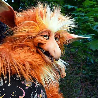 Ginger Troll From The Labyrinths Plush Monstrosity Cute Art Creature ...