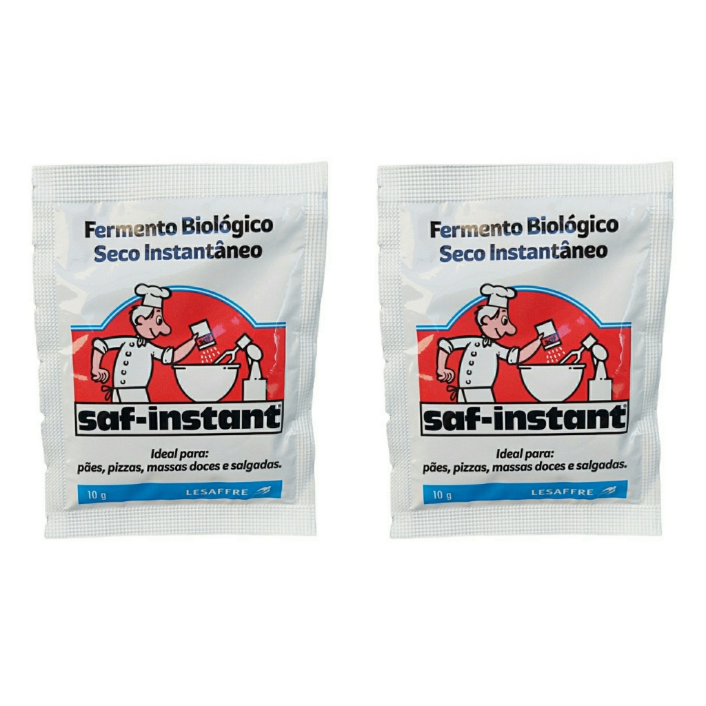 Fermento Biológico Seco Instantâneo Saf-Instant Kit Com 2 Unidades de ...