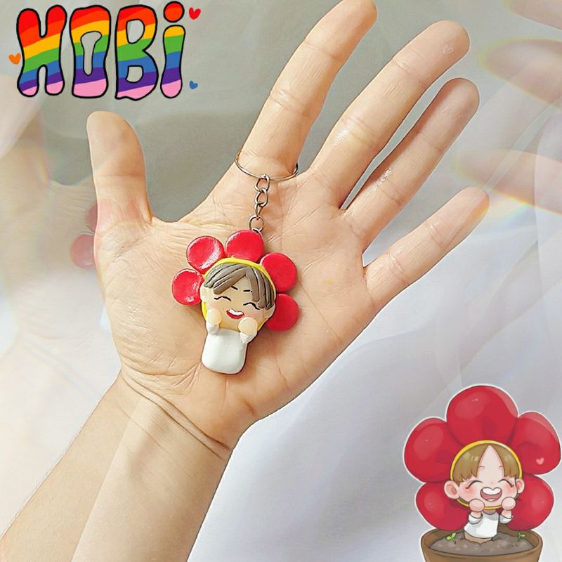 Chaveiro Hope world Hobi flower bts kpop | Shopee Brasil