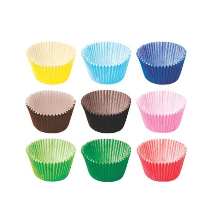 Forminhas para Brigadeiro / Diversos Tamanhos e Cores (100 unidades ...