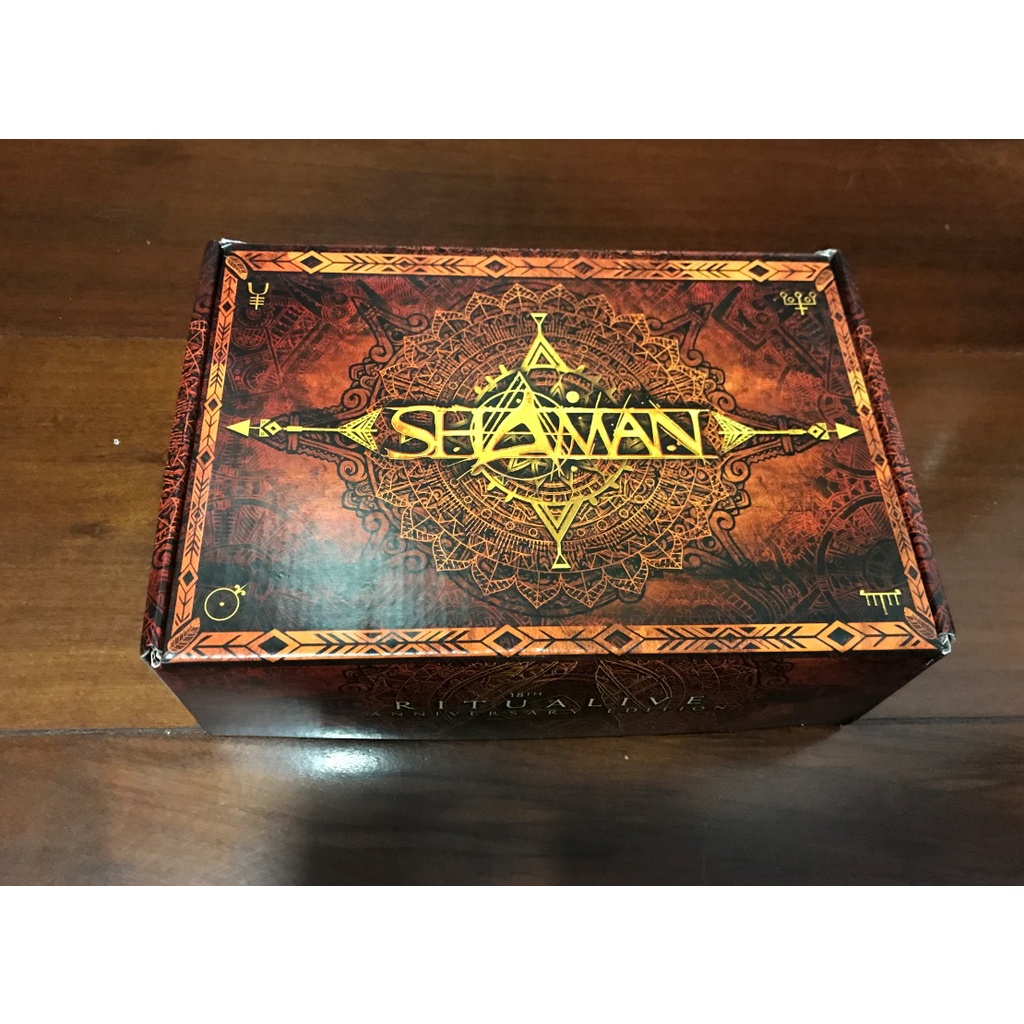Box Shaman Ritualive 18th Anniversary digipack Angra Andre Matos ...