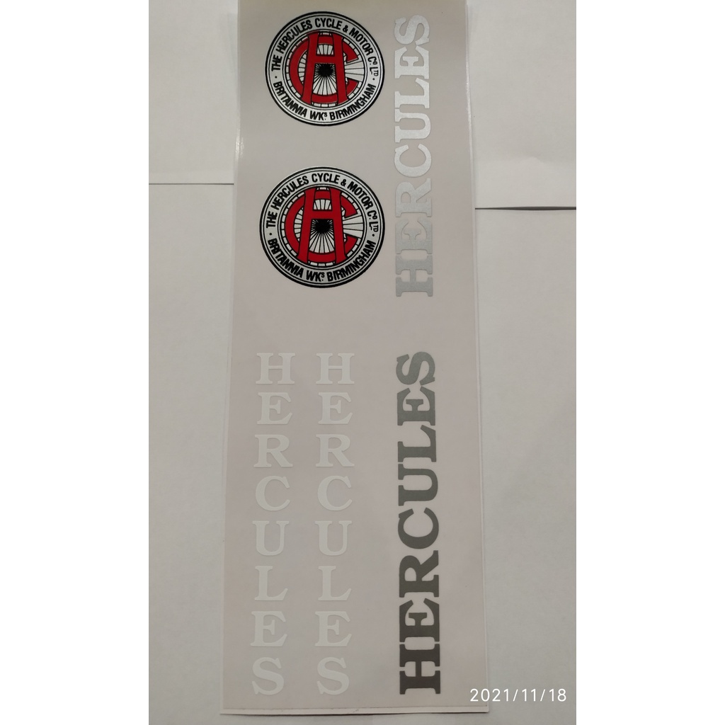 Adesivo Bicicleta Hercules Bike | Shopee Brasil