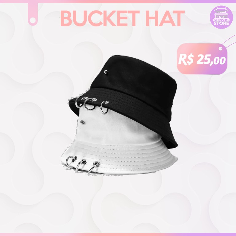 BUCKET HAT: KPOP | Shopee Brasil