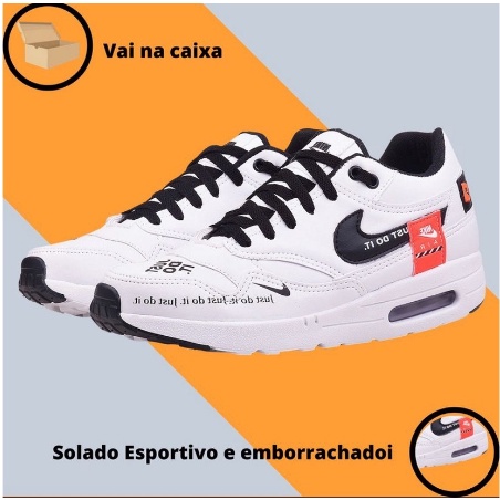 Tênis Masculino e Feminino Max Just Do It Confortável leve estiloso ...