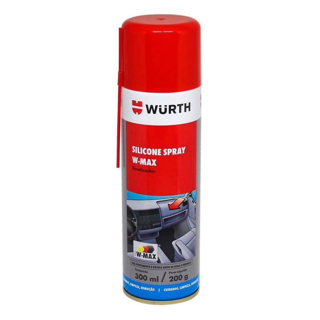Silicone Spray W-MAX Wurth 300ml/200g | Shopee Brasil