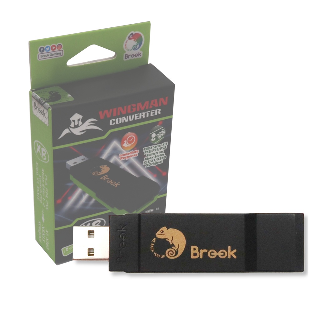 Brook Wingman XB Conversor Para PS4/PS3/Switch Pro/Xbox One/Elite 1&2 ...