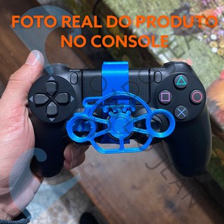 Mini Volante Controle PS4 Playstation Jogos De Corrida Envio Imediato ...