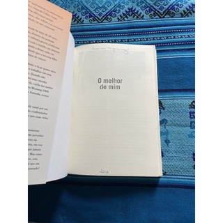 Livro - O Melhor de Mim - Nicholas S. | Shopee Brasil