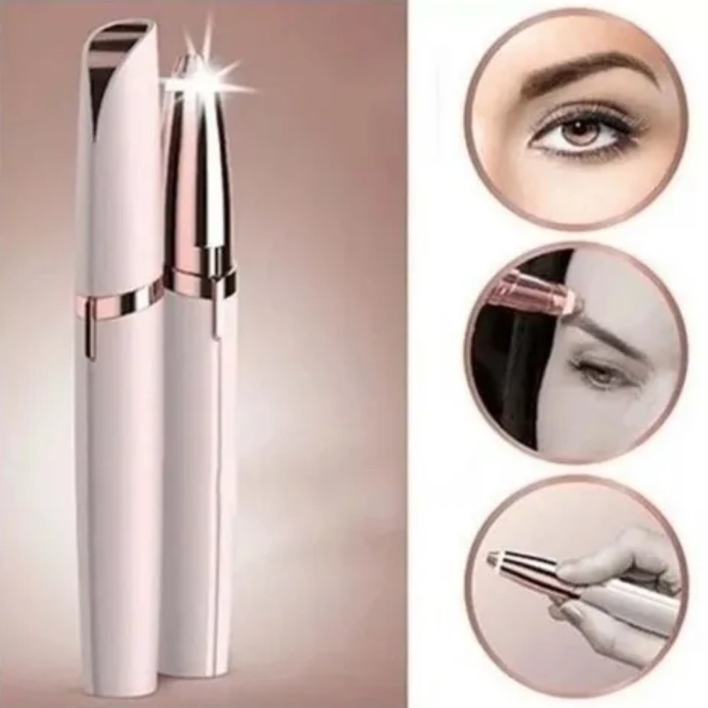 Depilador Aparador de Sobrancelhas Indolor a Pilha | Shopee Brasil