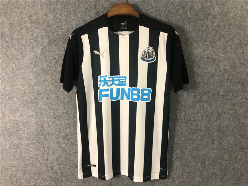 Newcastle United 20 / 21 Home Football Jersey Team Uniform Men Soccer ...