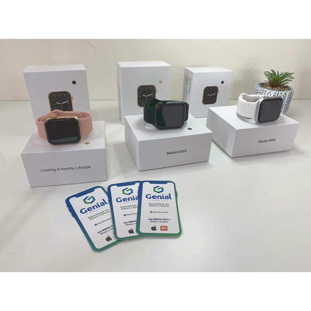 Smartwatch W26 Iwo 12 lite | Shopee Brasil