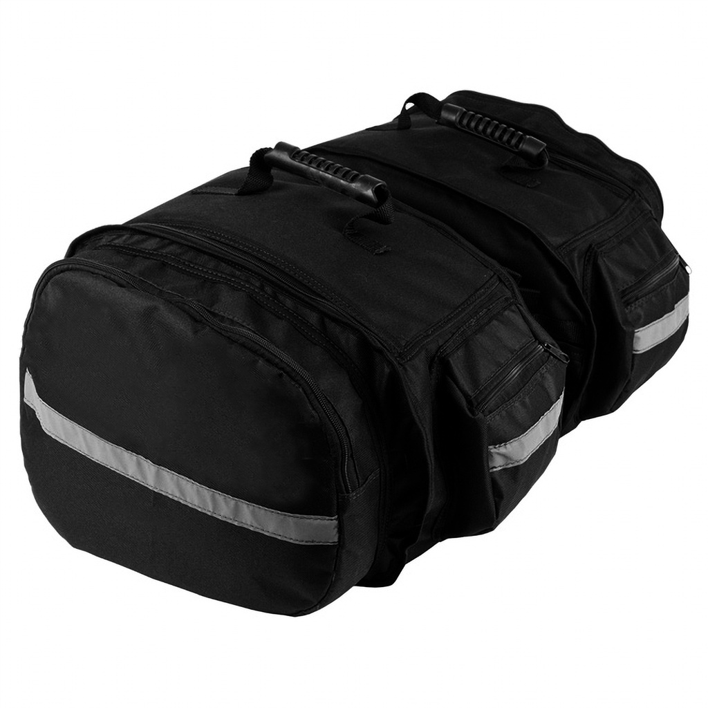 Alforge Lateral Esportivo em Nylon 40 Litros Universal Para Moto ...