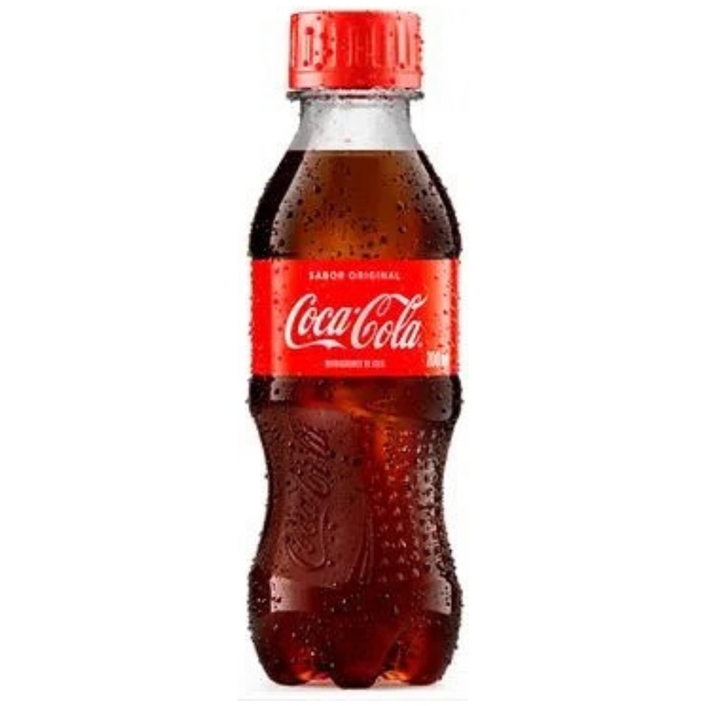 Coca Cola Mini Refrigerante 200 ml - KIT COM 6 UNIDADES | Shopee Brasil