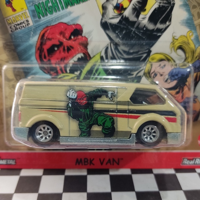 Hot Wheels- MBK Van Marvel | Shopee Brasil