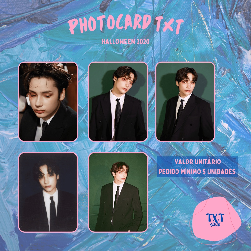 PHOTOCARD TXT (TOMORROW X TOGETHER) HALLOWEEN 2020 - HUENINGKAI | kpop ...