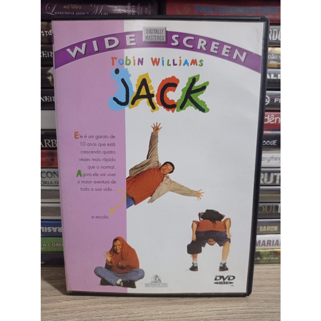 DVD Jack Robin Williams | Shopee Brasil