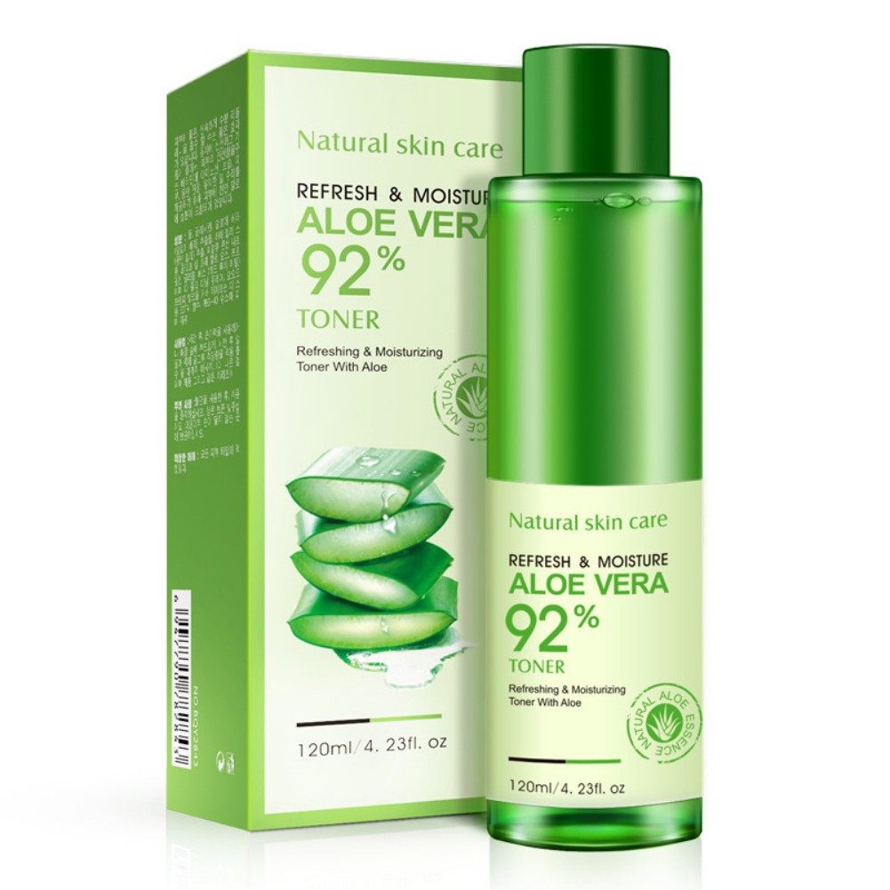 BIOAQUA Aloe Vera Natural Gel Toner Hidratante Reparação Gel Cuidados ...