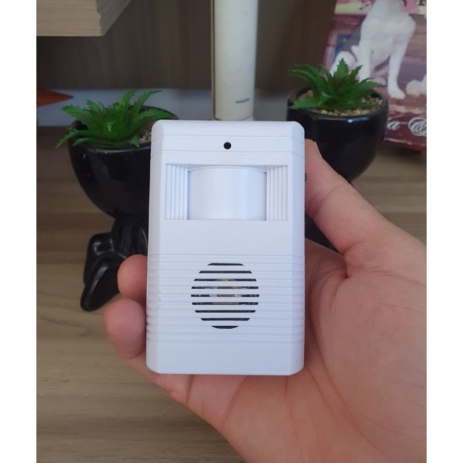 Sensor De Presença Campainha Anunciador Sem Fio Sonoro Loja - Escorrega ...