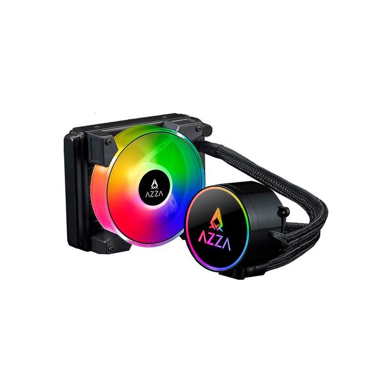 Cooler Para Cpu Azza Blizzard 120 Lcaz-120R-Argb Com Iluminacao Rgb ...