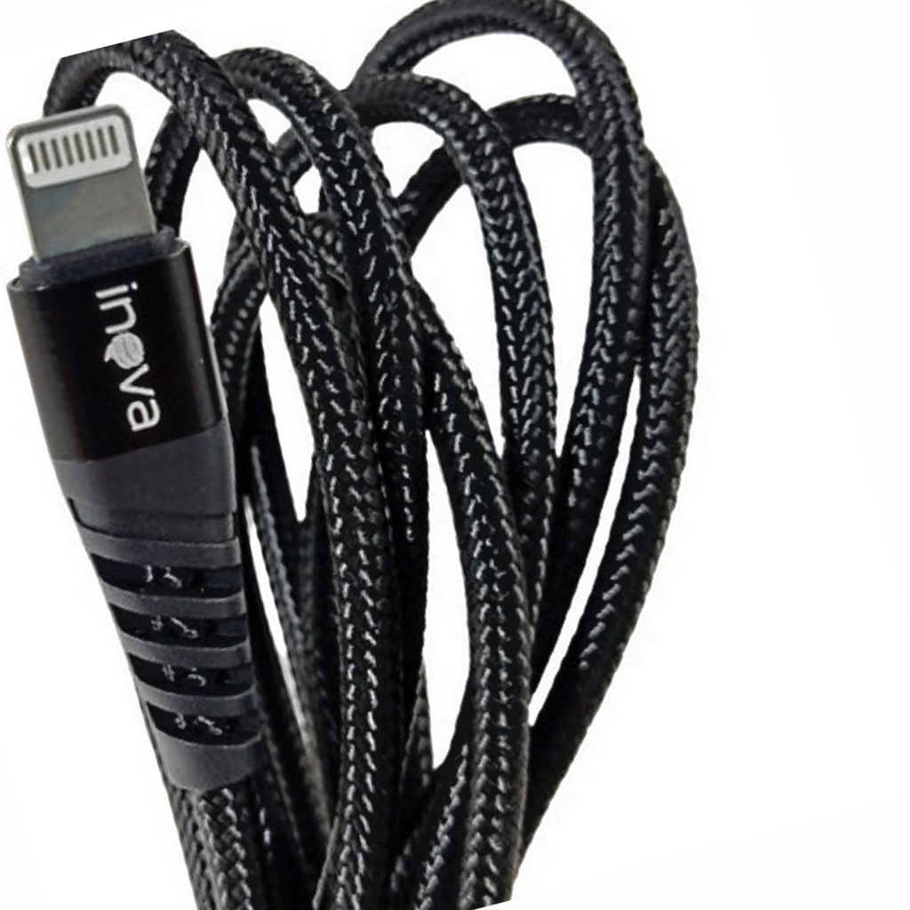 Cabo Iphone 7 Original Inova 2 metros 2.4a Carregamento e dados (iphone,Ipad,Ipod) | Shopee Brasil