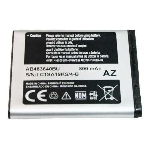 Bateria Ab-483640bu C3050 J600 J608 M600 E740 T339 L | Shopee Brasil