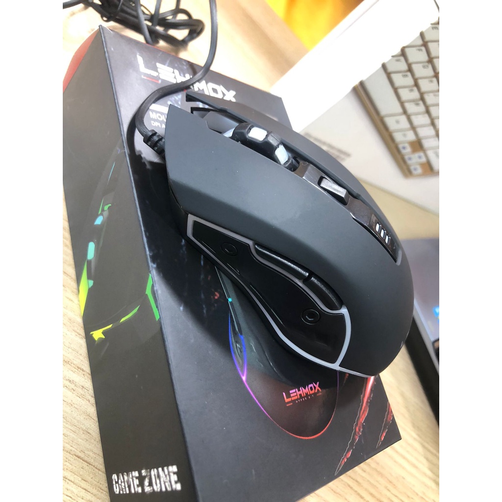 Mouse Gamer Lehmox Hyper GT-M10 USB | Shopee Brasil