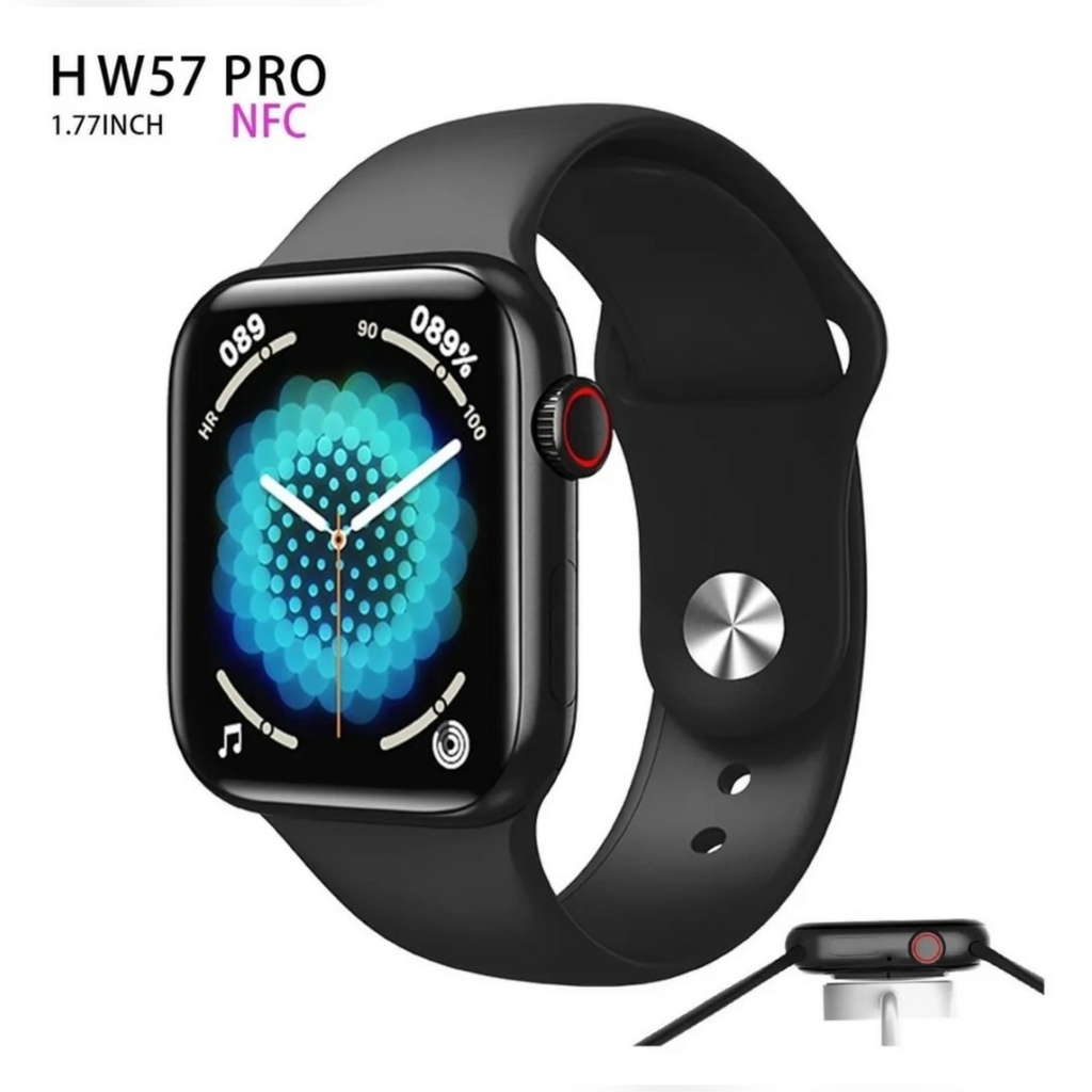 Relógio Inteligente Smartwatch Iwo Hw57 Pro sport unissex | Shopee Brasil