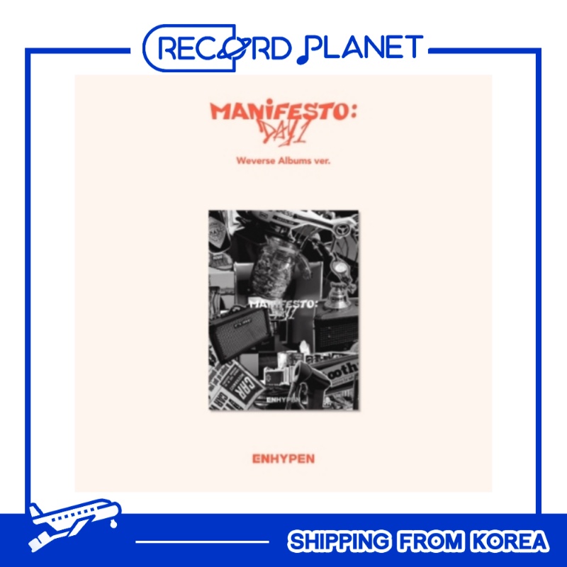 ENHYPEN - MANIFESTO : DAY 1 Weverse Album | Shopee Brasil